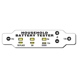 Battery Tester with Color Display